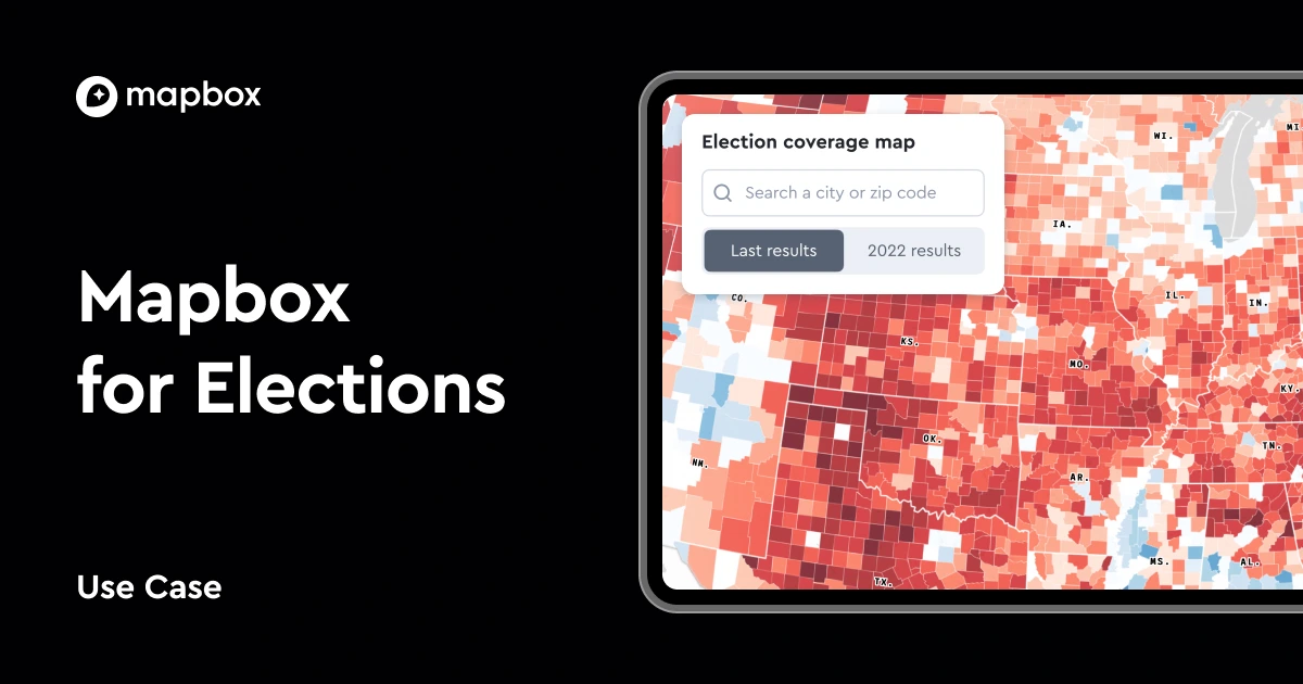 Interactive Election Maps Mapbox 